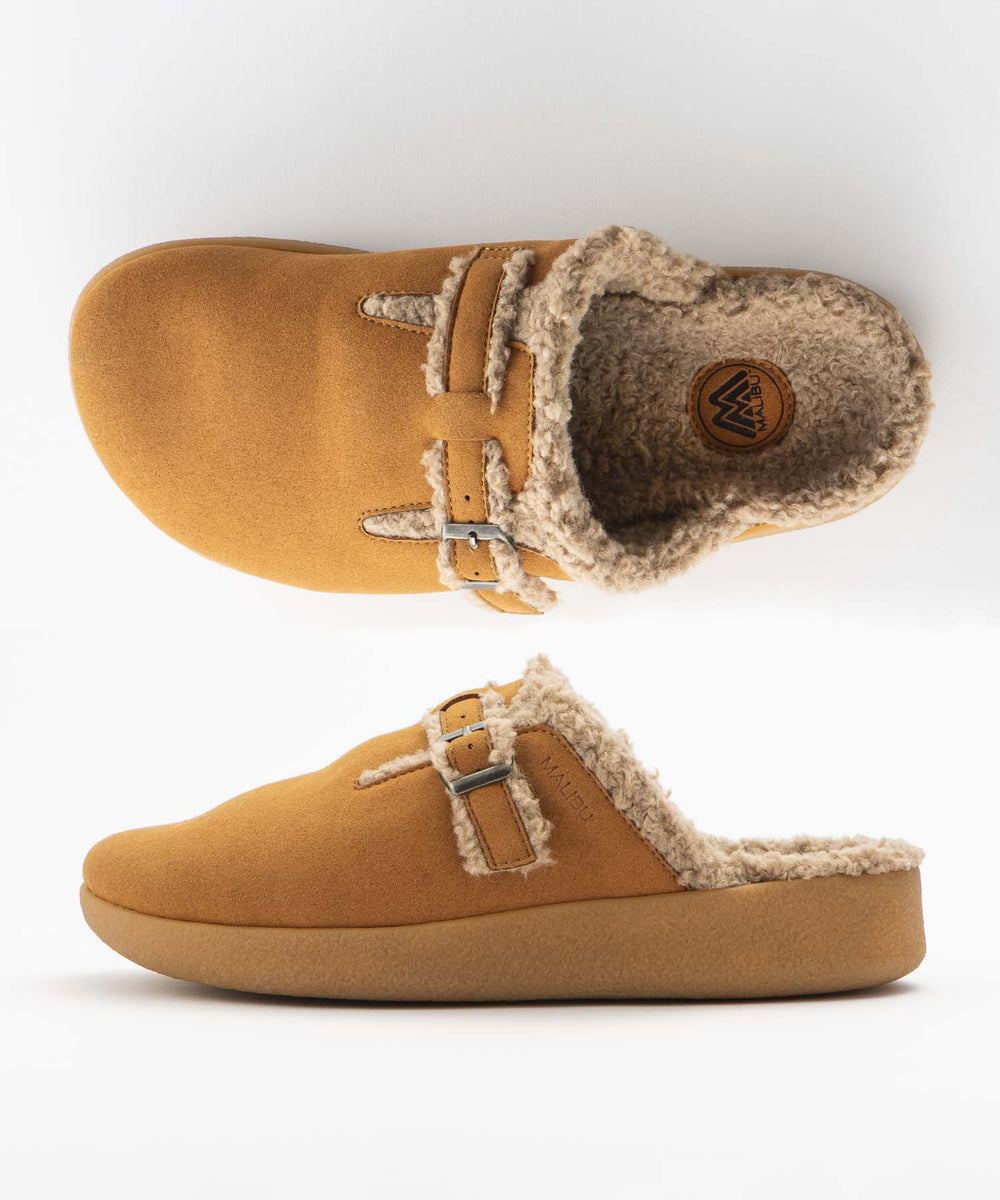 FLORES MULE GOLDEN OAK/TAN – malibusandals.jp